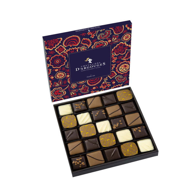 Chocolats à offrir : coffrets, assortiments et ballotins personnalisés